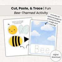 Busy Bees Tracing Sheets - Etsy Canada