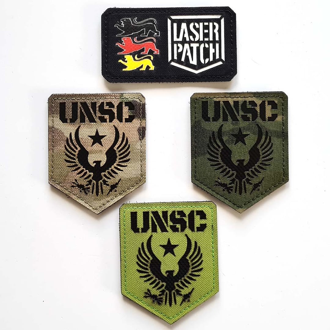 Halo - UNSC Spartan II | Unit Emblem Coaster | Lasercut Custom Patch ...