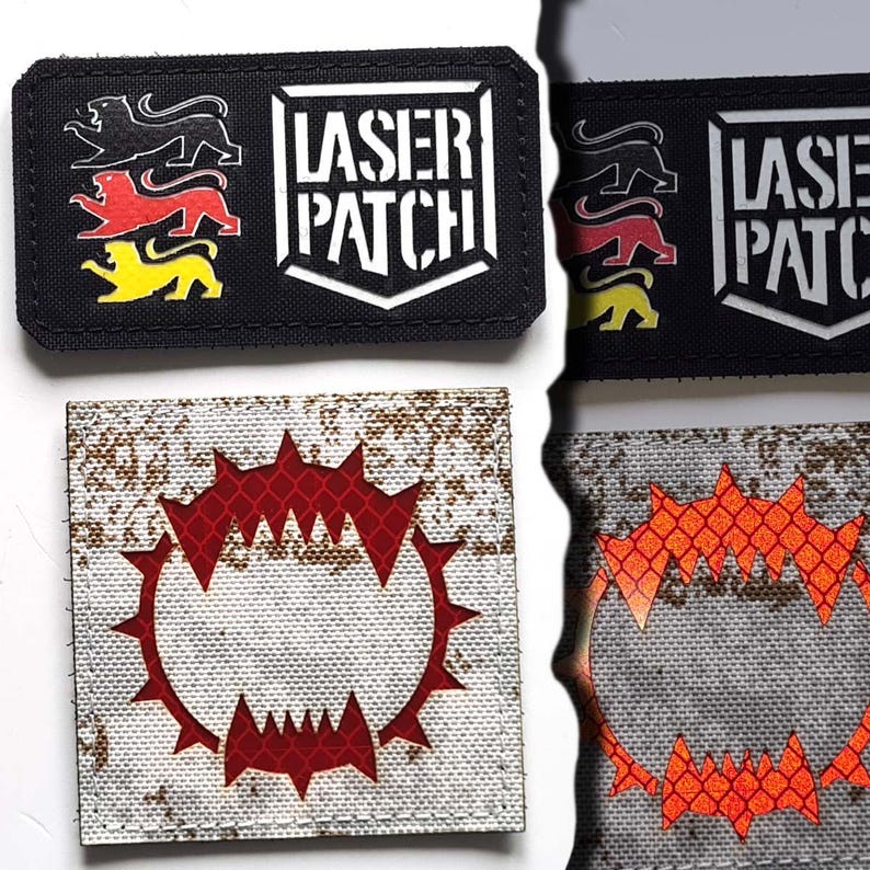 World Eaters Laser Patch - Morale Patch - Cordura Custom With Velcro - Etsy
