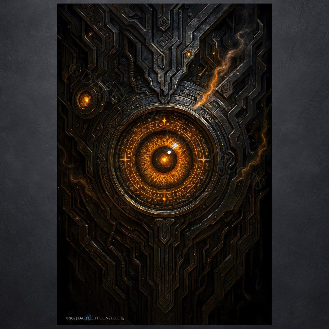 Cybernetic Machine Eye Art – Sci-fi Cyborg Printable (digital Download ...