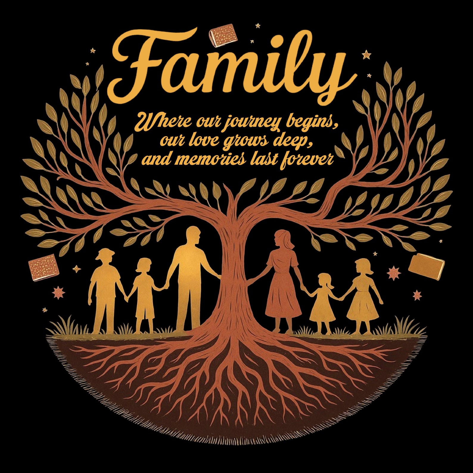 Family Reunion Tree 2025 Png, Cherish Your Family Bonds With a Touch of ...