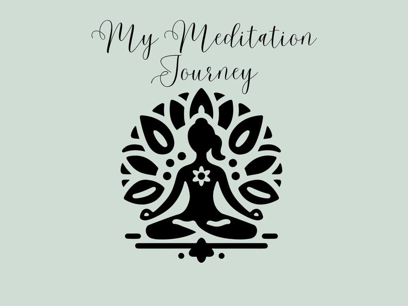 Printable Digital Meditation Planner | Daily Mindfulness Journal ...