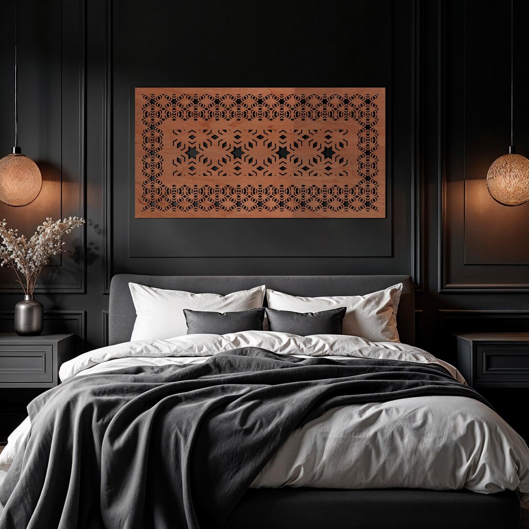 Moroccan Wood Panel, Moroccan Wall Panel, Moroccan Wood Wall Panel ...