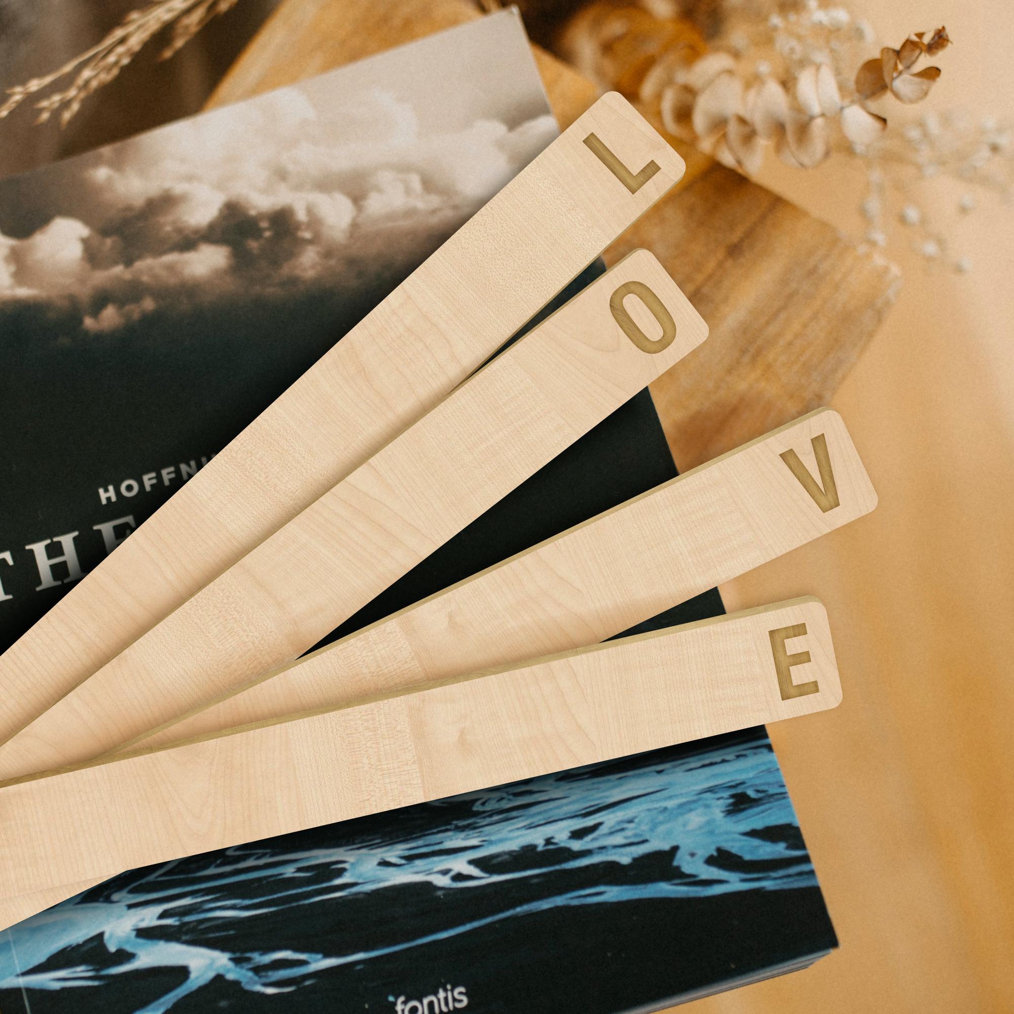 Record Separator, Book Separator, Wooden Record Divider, Record ...