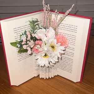 Flower Book Centerpiece - Etsy