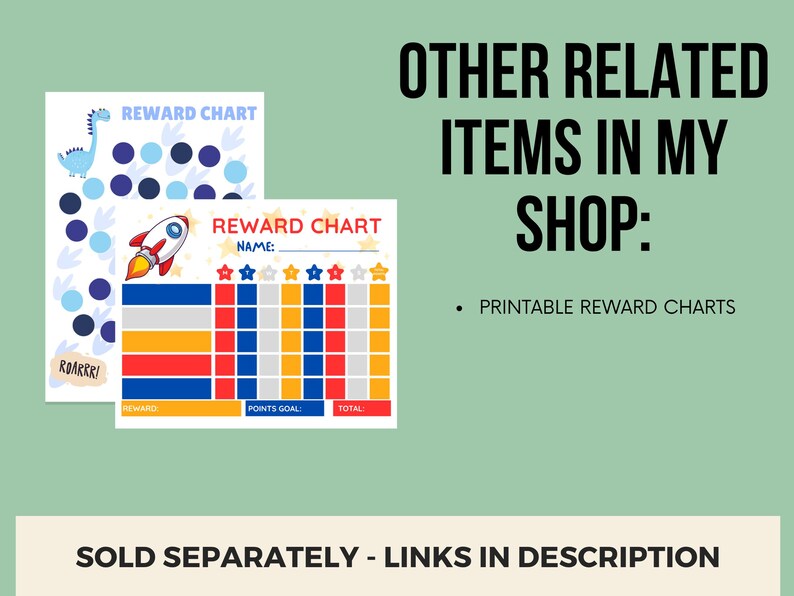 Editable Kids Reward Chart: Space Theme, Behavior & Chore Tracker ...