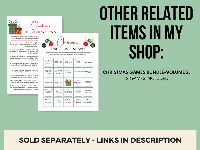 Fact or Fiction Christmas Trivia Game: Printable Holiday Party Activity ...