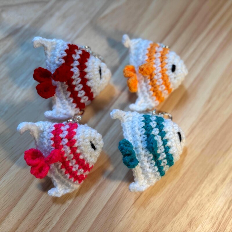 Fish Keychain - Etsy