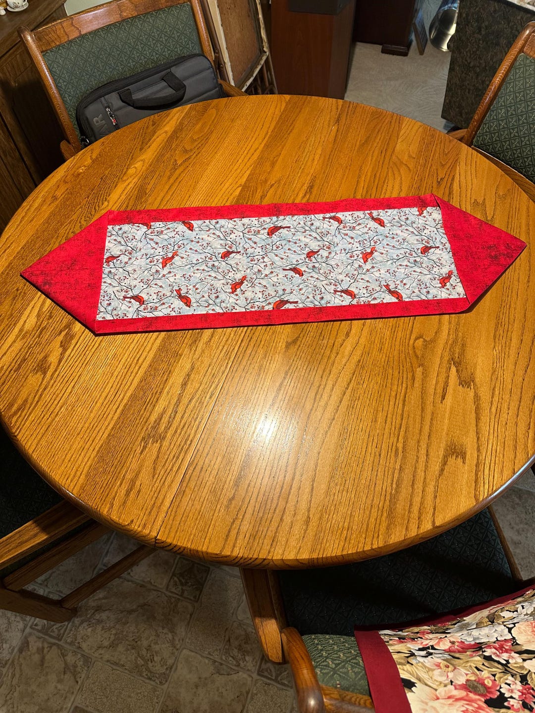 Cardinals Table Runner - Etsy
