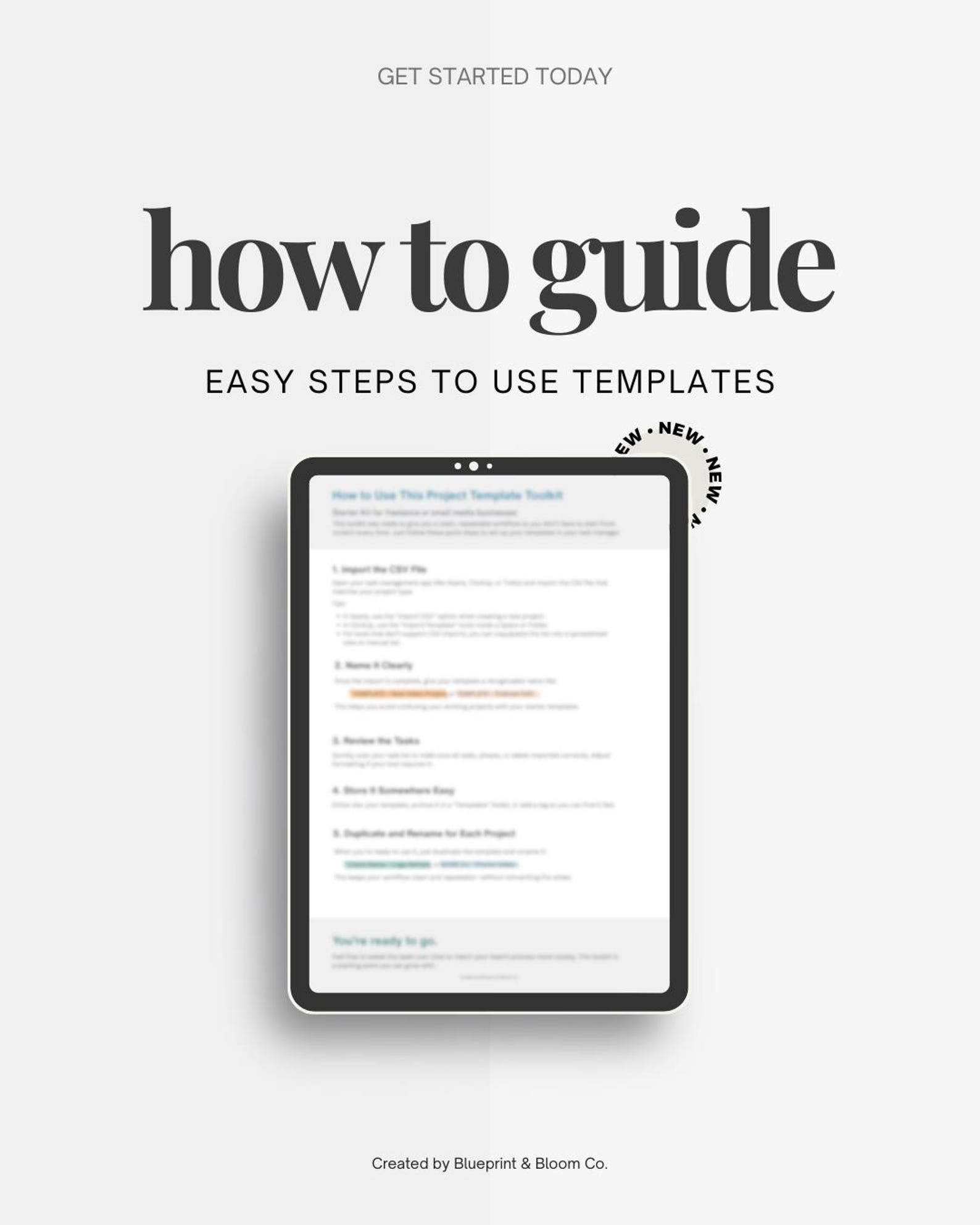 Ready-to-use Website Design Project Workflow Task List – CSV Template ...
