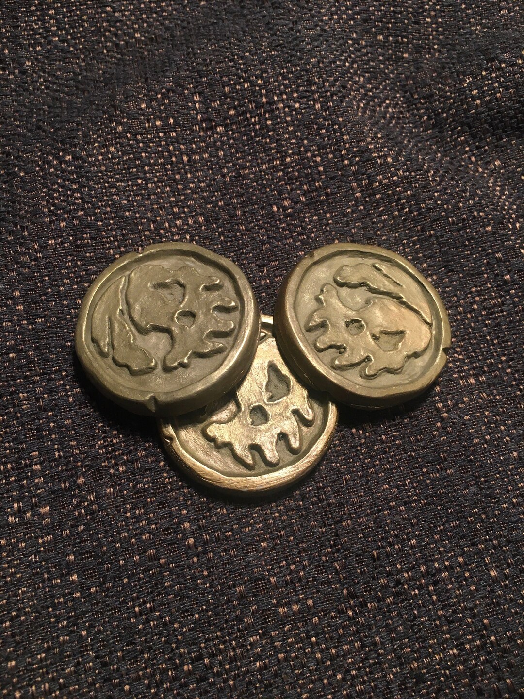 Pirate Thieves Coins, Gold Skull Coins, Doubloons, Ancient Coins, Prop ...
