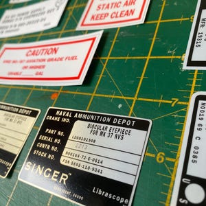 Slime Blower Ghostbusters Labels Decals Vinyl Brushed Silver Foil ...