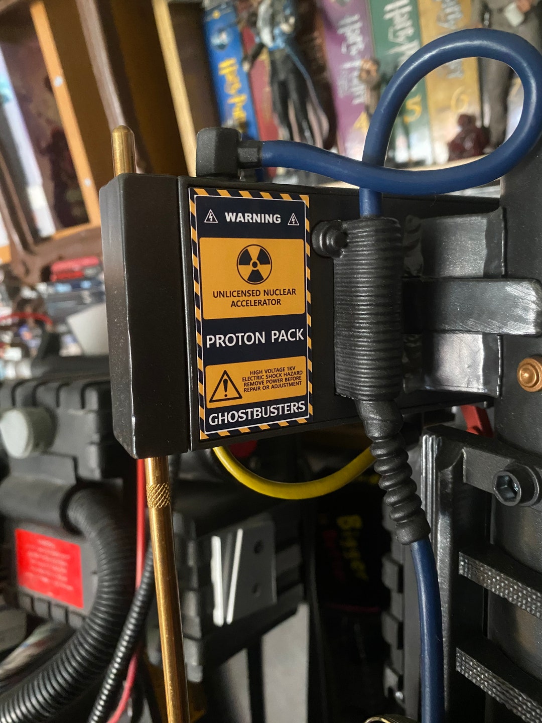Haslab Decal Ion Arm Sticker Vinyl Proton Pack Ghostbusters - Etsy