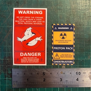 Haslab Decal Ion Arm Sticker Vinyl Proton Pack Ghostbusters - Etsy