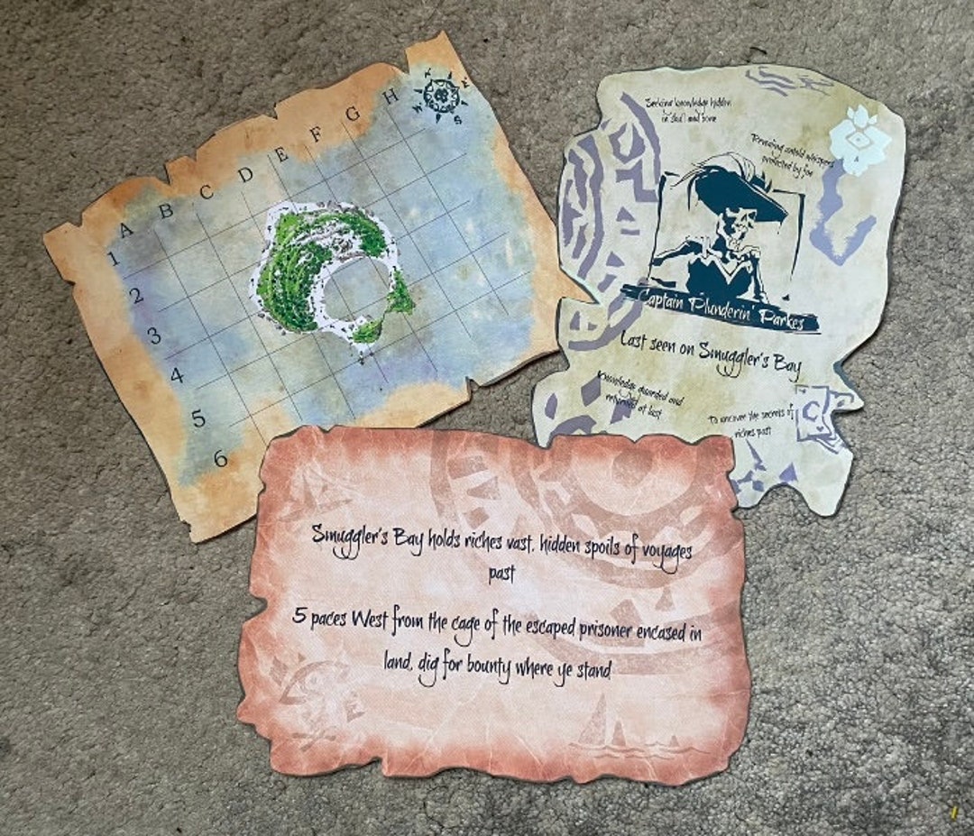 Smuggler’s Bay Bundle Canvas Artwork Prints Pirate Sea of Thieves Style ...