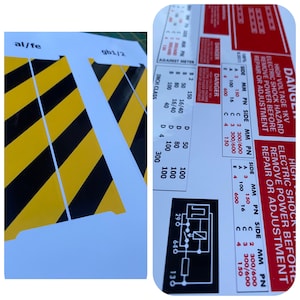 Trap Labels Decals Ghostbusters Haslab Hasbro Spirit Rubies Ghost Trap ...