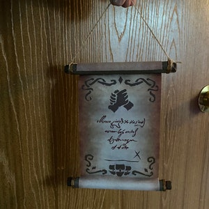 Guild Invite Sea of Thieves Inspired Hanging Decoration Prop Guilds Sot ...