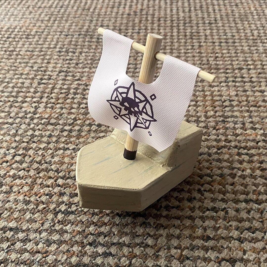 Emissary Table Ship - Sea of Thieves Emissary Marker Boat Prop SOT ...