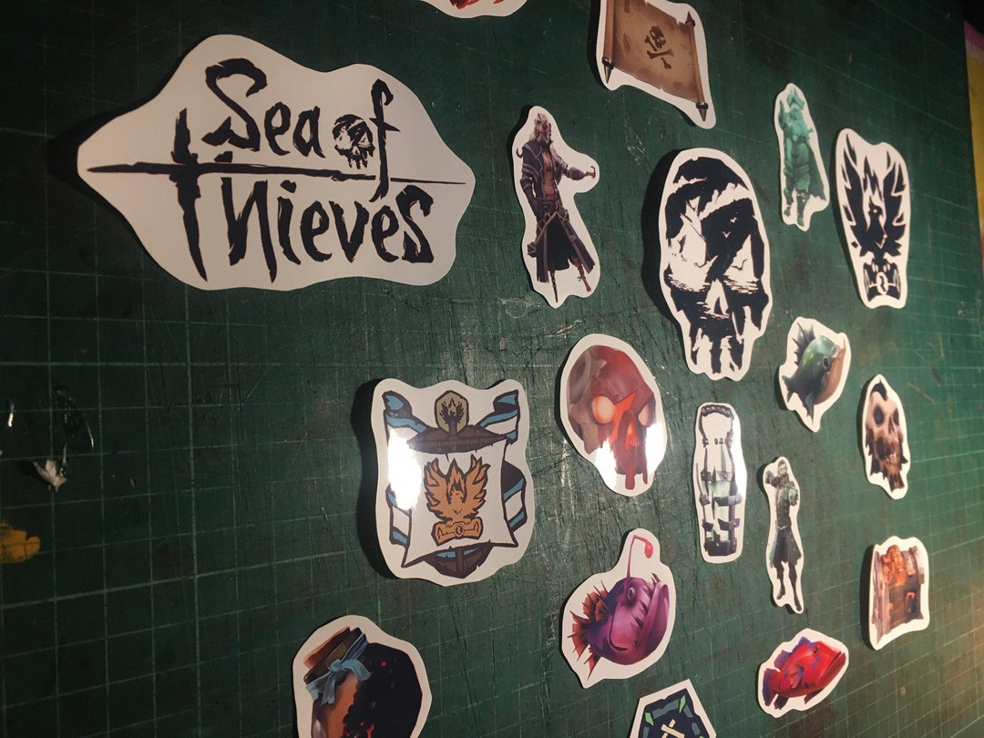 Sea of Thieves Random Vinyl Stickers - Etsy