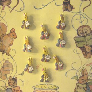 Beatrix Potter Blue Coat Bunny Postman With Post Bag, Set of 9 ( JHB 10 ...