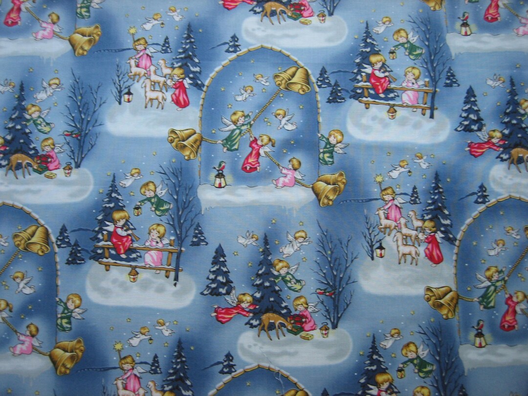 RJR Fashion Fabrics 'once Upon a Christmas ' 18 X 22 Inches Fat Quarter - Etsy