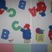 Paddington Bear Alphabet Fabric With Bright ABC Letters 20 X 80 Inches ...