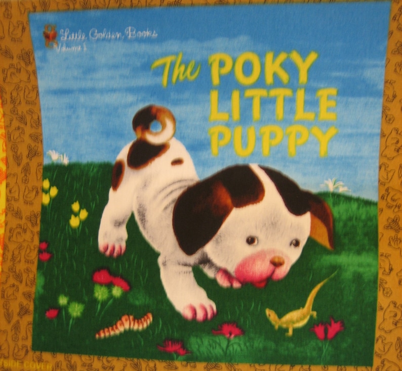 VERY RARE Little Poky Puppy Quilting Treasures Cloth Book | Etsy