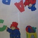 Paddington Bear Alphabet Fabric With Bright ABC Letters ( 20 X 80 ...