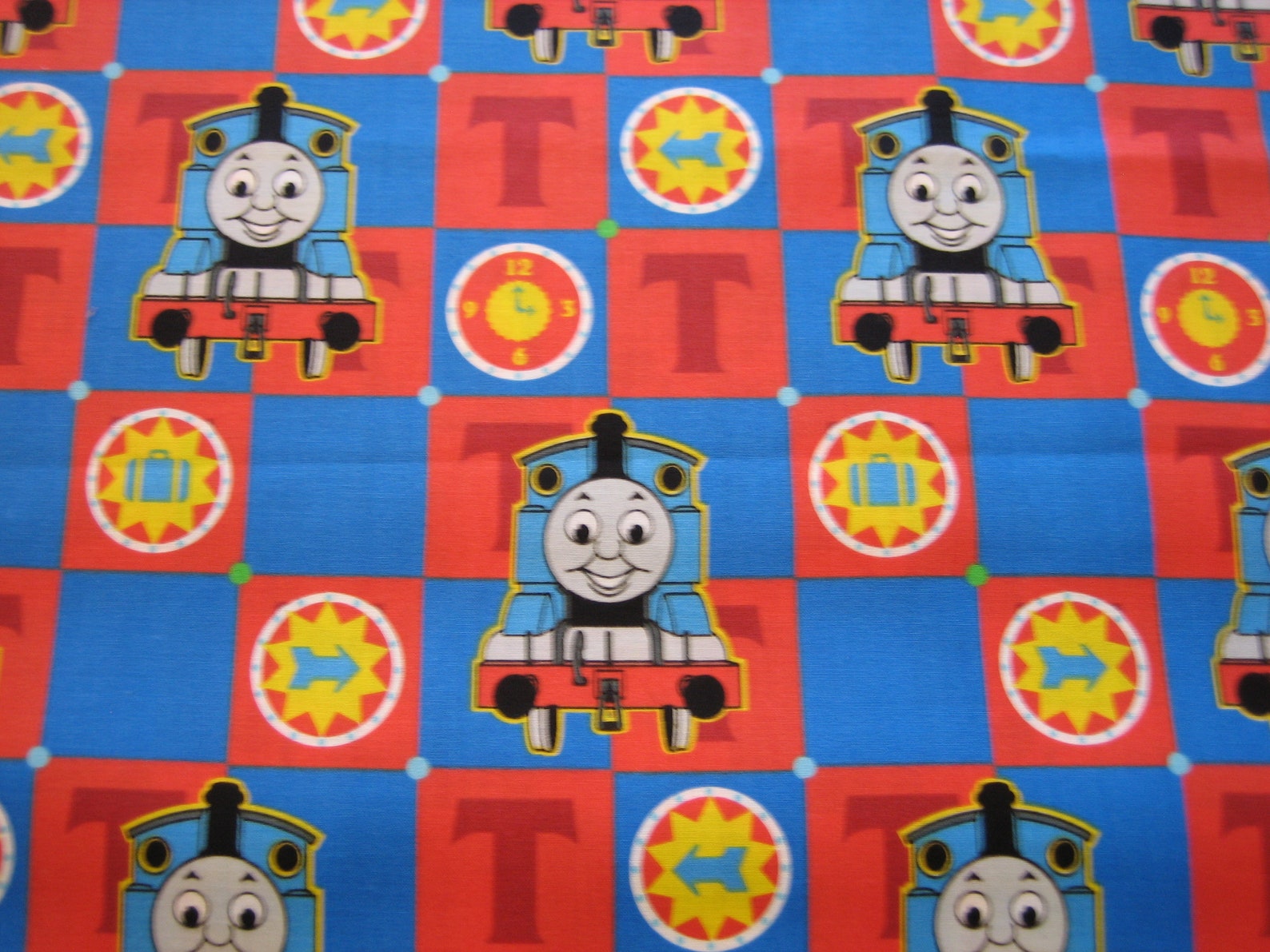 Thomas the Tank Engine Fabric 2005 Gullane Ltd VIP by | Etsy