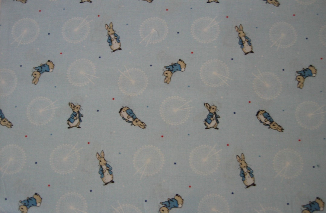 Peter Rabbit Fabric Beatrix Potter (18 X 44 Inches ) - Etsy
