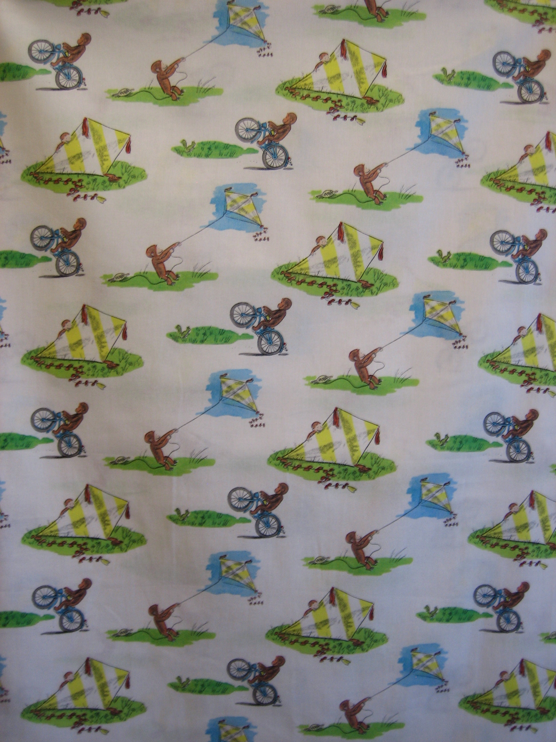 Sewing & Fiber Sewing & Needlecraft Quilting Curious George Patch CG TV ...