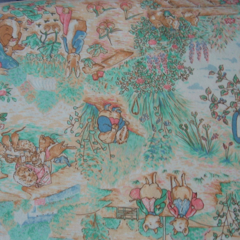 Beatrix Potter Fabric - Etsy