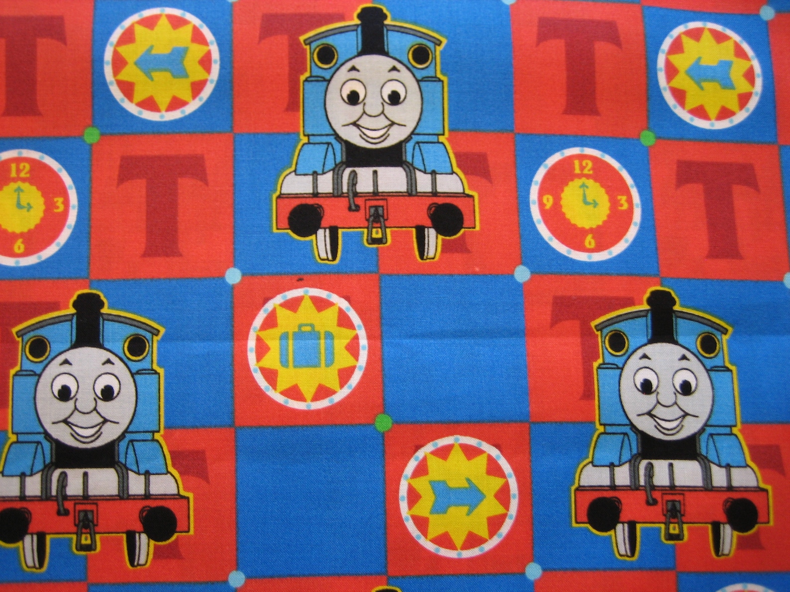 Thomas the Tank Engine Fabric 2005 Gullane Ltd VIP by | Etsy