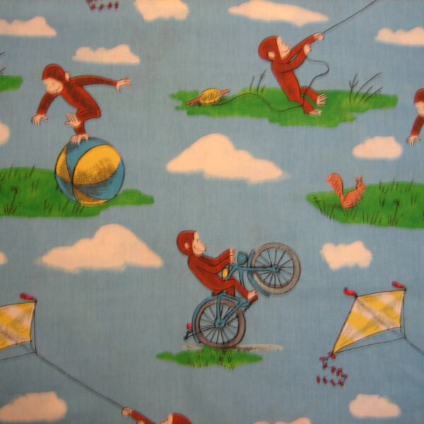 Curious George Fabric - Etsy