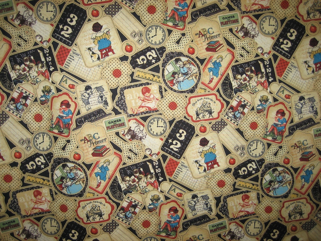 ABC Primer School, Games & Playtime by Wilmington Prints ( Graphic 45 ...