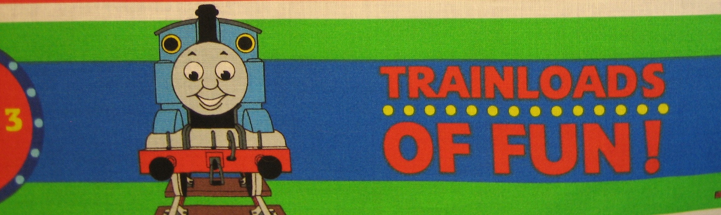 Thomas the Tank Engine Fabric Panel VIP Cranston - Etsy