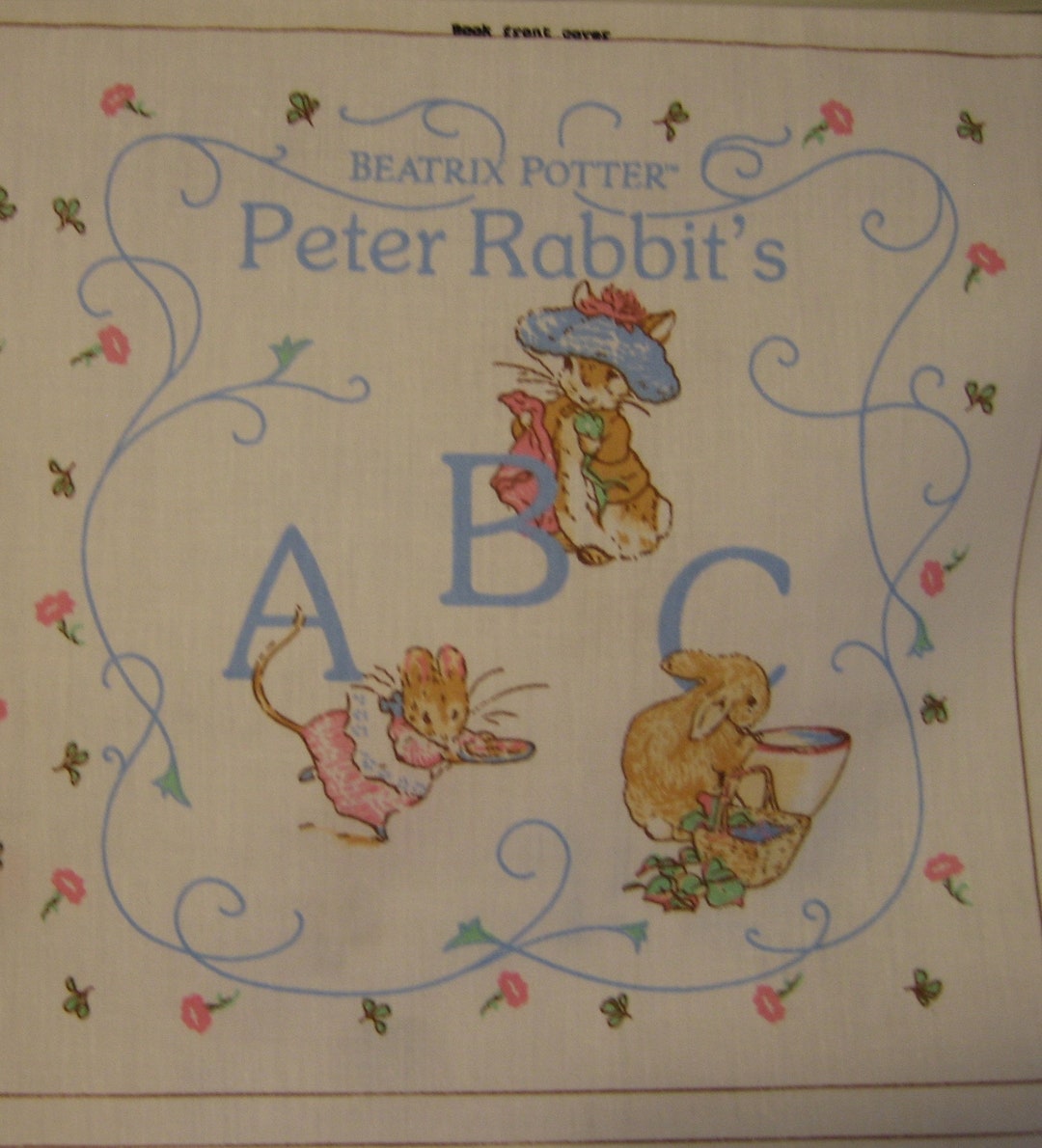 Beatrix Potter Cloth Book Abc Letters and Pictures ( 1993 ) - Etsy