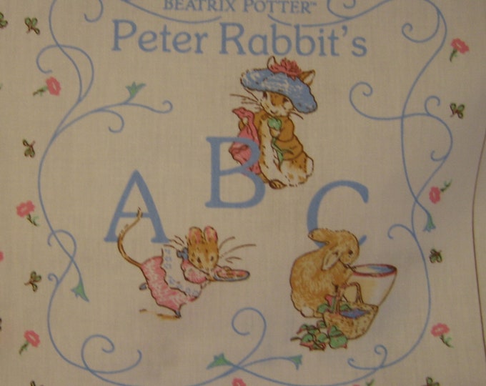 Beatrix Potter Cloth Book Abc Letters and Pictures ( 1993 ) - Etsy