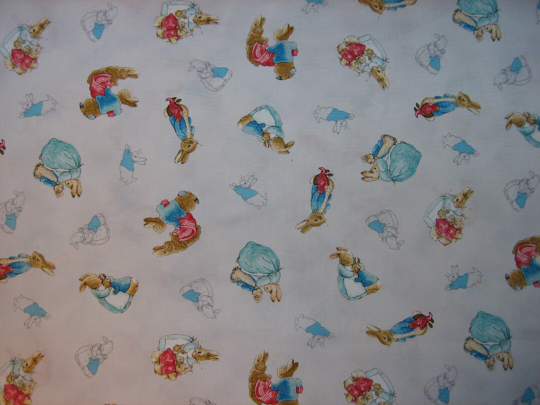 Peter Rabbit Cotton Fabric ( Cotton Tale ) 2013, Frederick Warne & Co ...