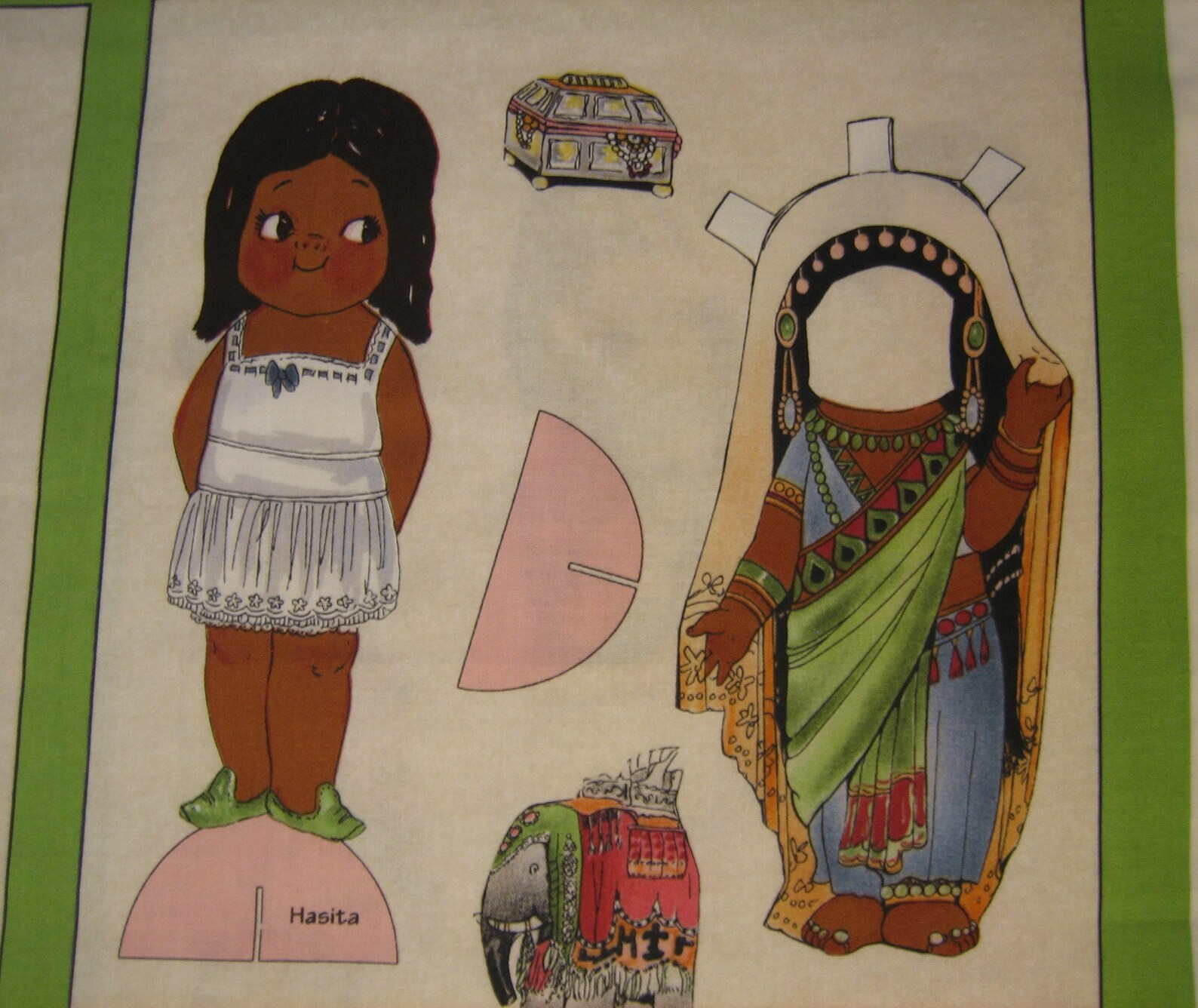 REDUCED PRICE : Very Rare New Paper Dolls Ethnic Panel by Sibling Arts ...