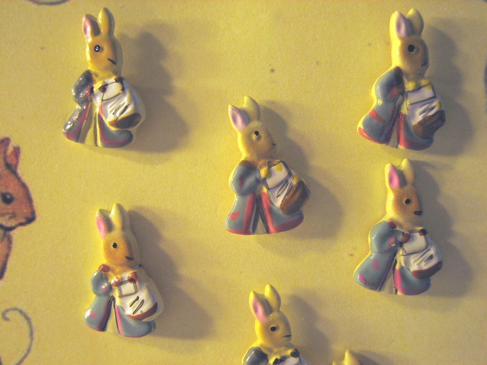 Beatrix Potter Blue Coat Bunny Postman With Post Bag, Set of 9 ( JHB 10 ...