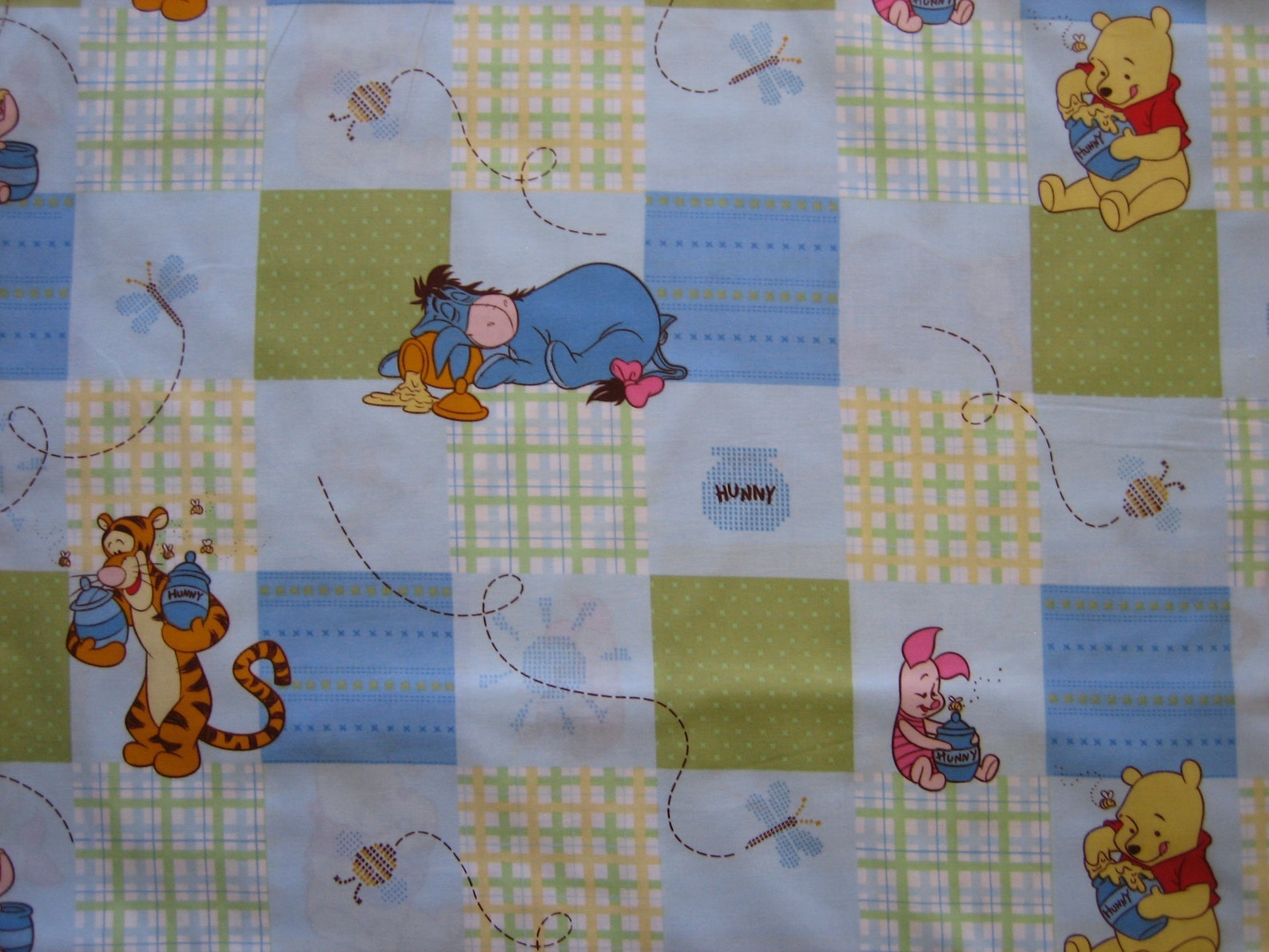 Disney Pooh Characters on Patches CP20420 ( Springs Creative ) ( 18 X ...