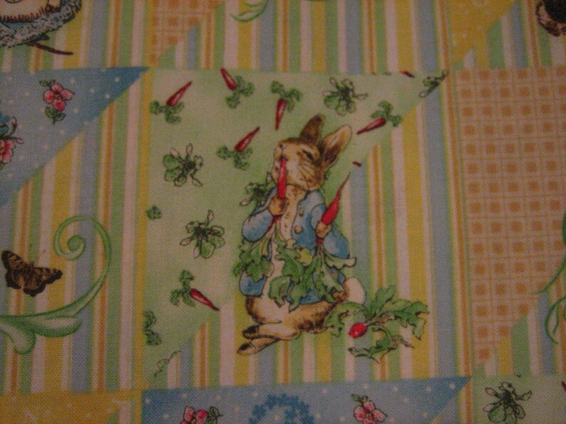 Beatrix Potter character fabric BTHY Quilting Treasures | Etsy
