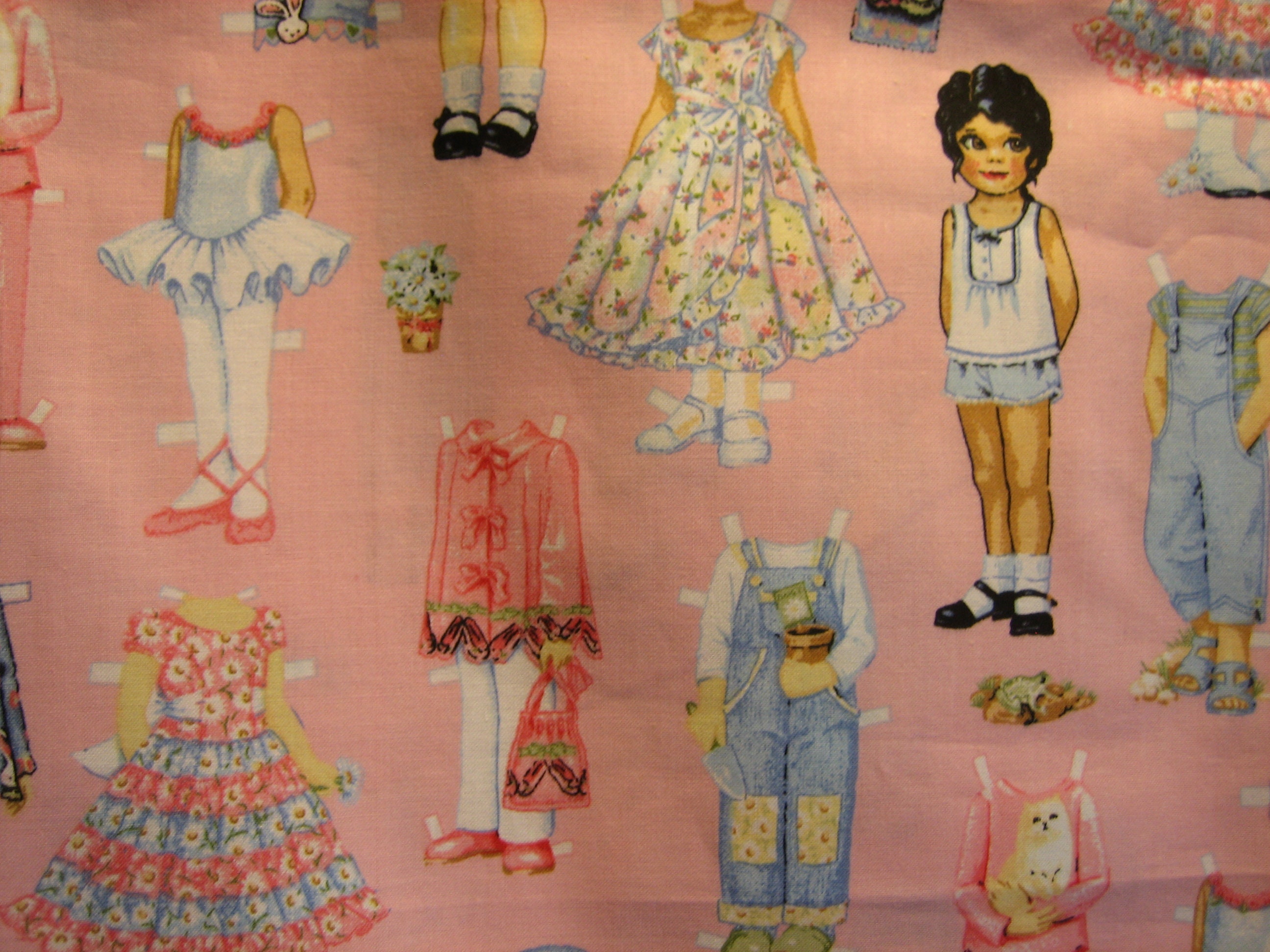 Paper Dolls by Patty Reed Design 2004 for Fabric Traditions - Etsy 日本