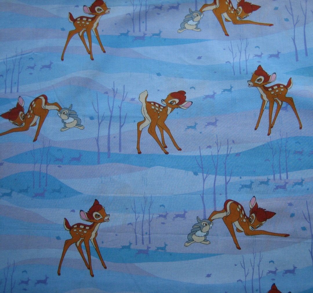Bambi on Pond, # 5966 Disney, Springs Industires, Inc ( 18 Inches X 44 ...