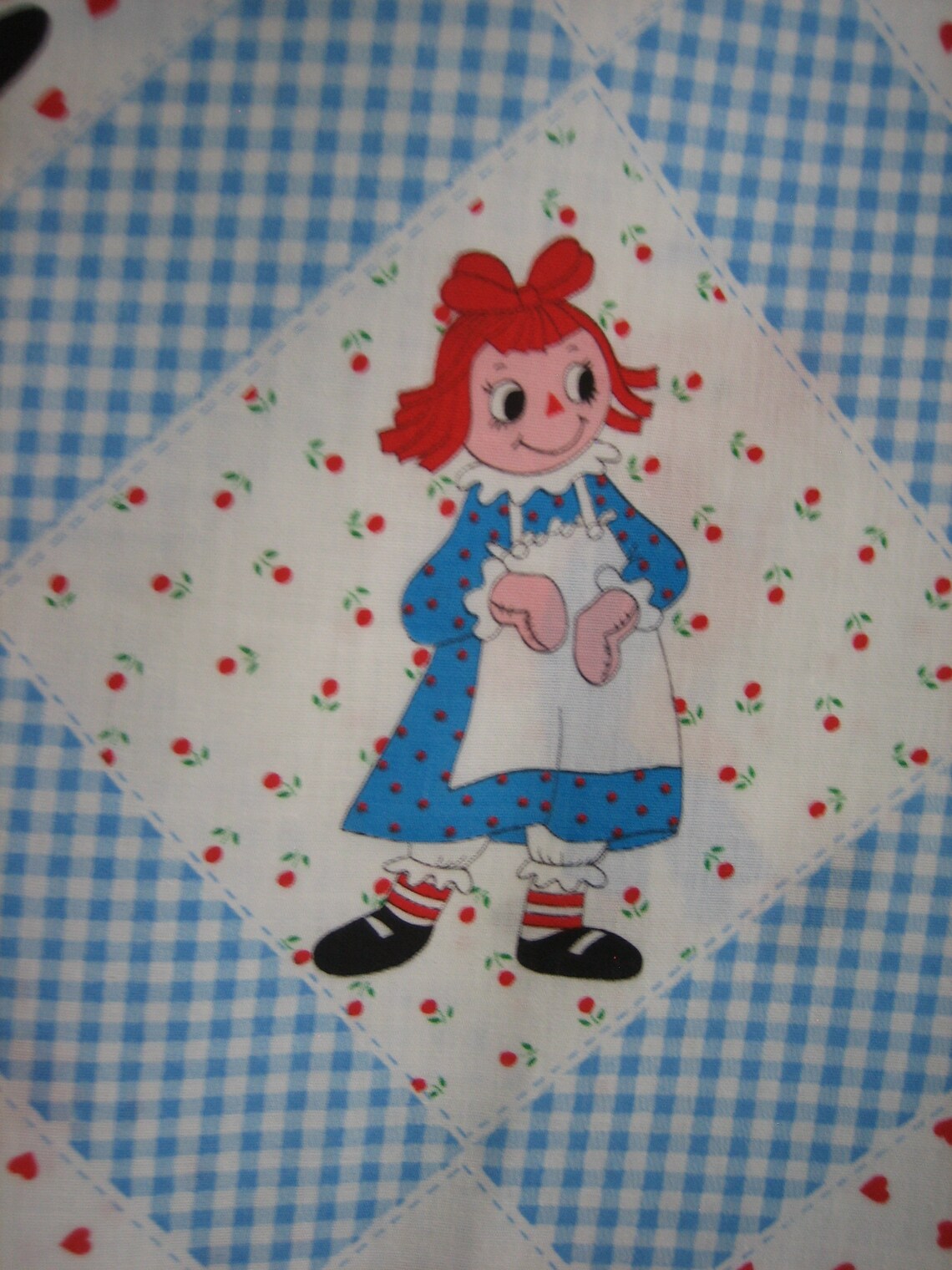Vintage Raggedy Ann & Andy Fabric Spring Mills Inc. - Etsy