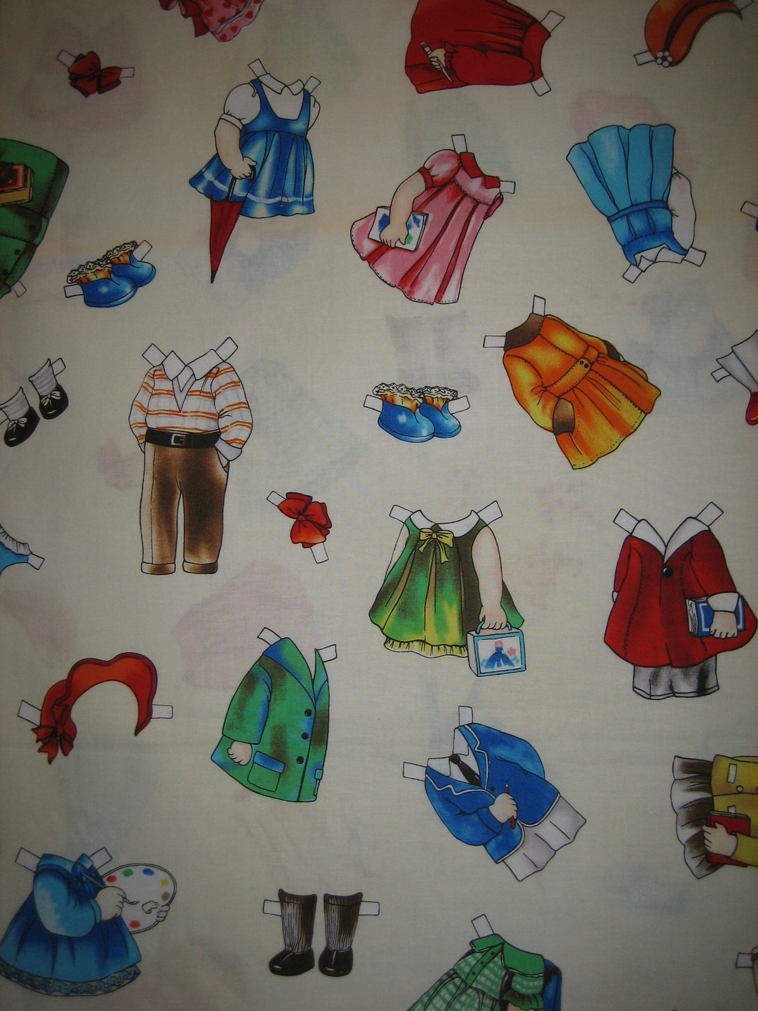 Paper Dolls School House by Sibling Arts Studio for Newcastle Fabrics ...