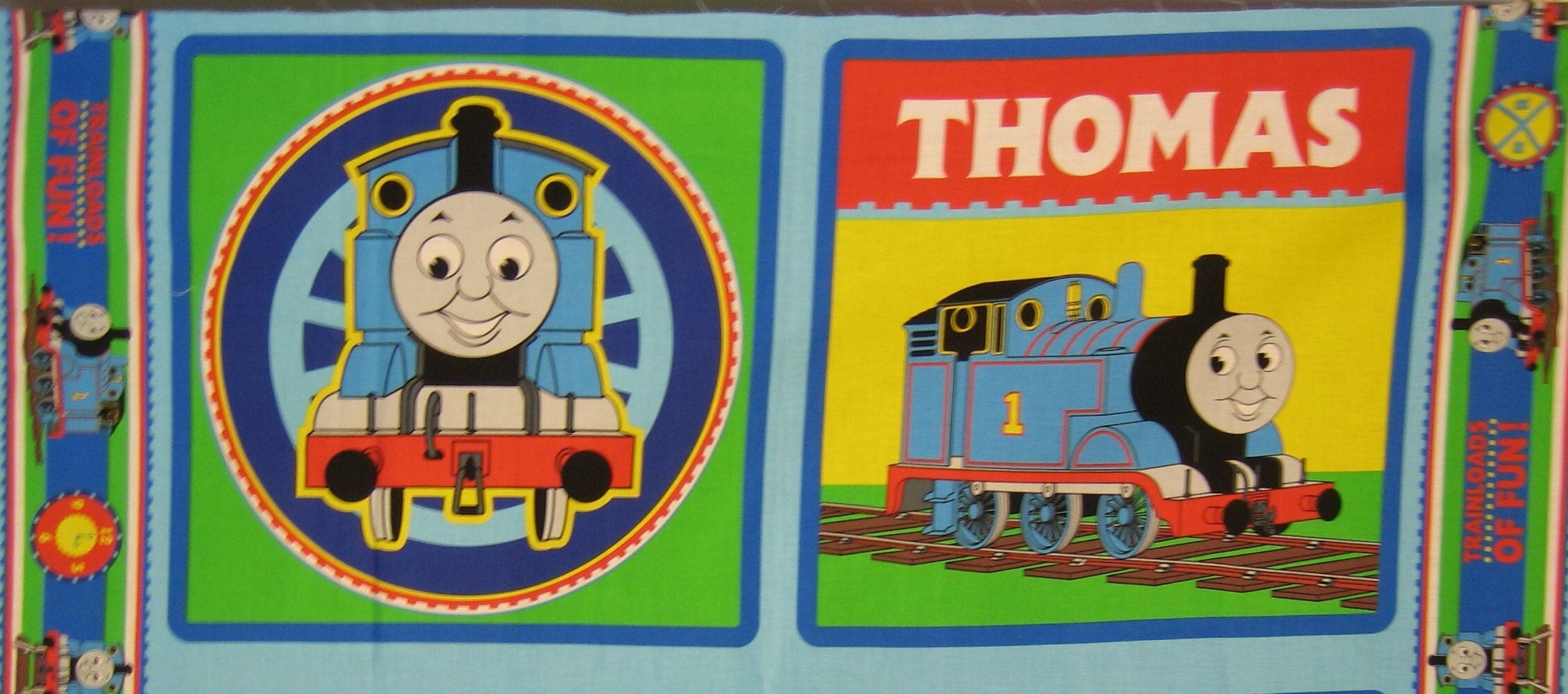Thomas the Tank Engine Fabric Panel VIP Cranston - Etsy