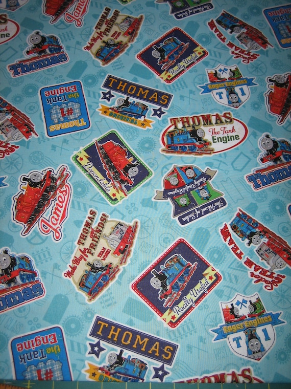 Thomas the Tank Engine & Friends Fabric 2009 Gullane Ltd VIP - Etsy Finland