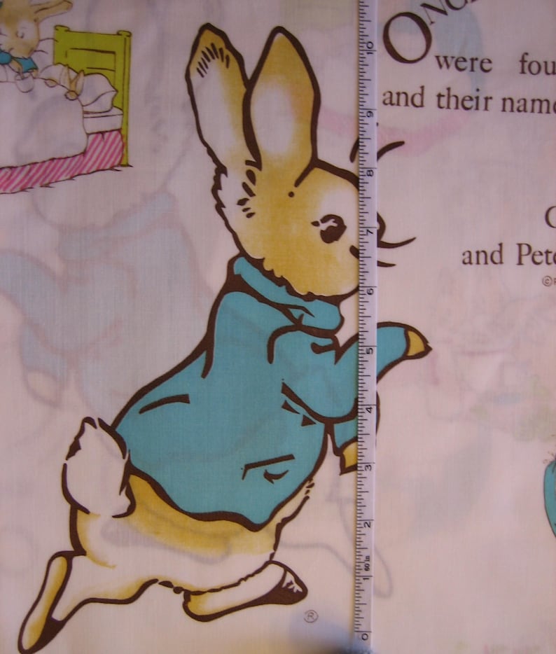 Tale of Peter Rabbit Fabric BTHY Beatrix Potter Frederick | Etsy